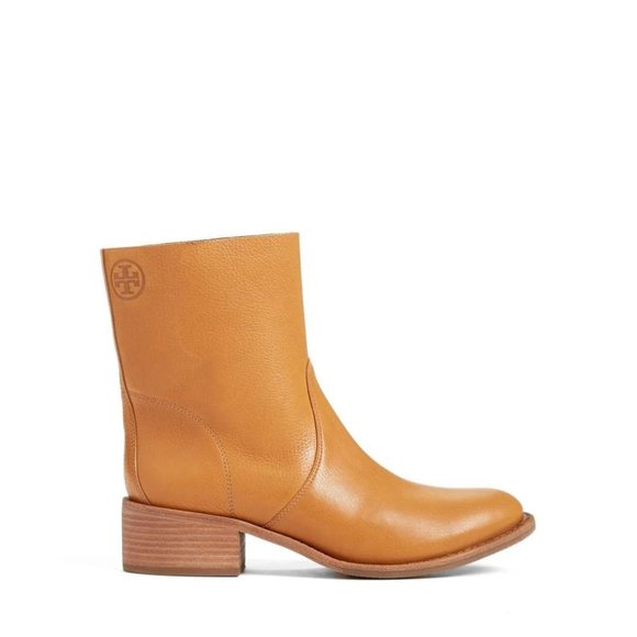 Tory Burch | Shoes | Tory Burch Siena Bootie Logo Slouchy Chunky ...